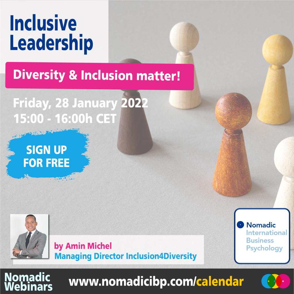 Inclusive Leadership | HYBRID WORKING WEBINARS | Free session 15.00-16. ...